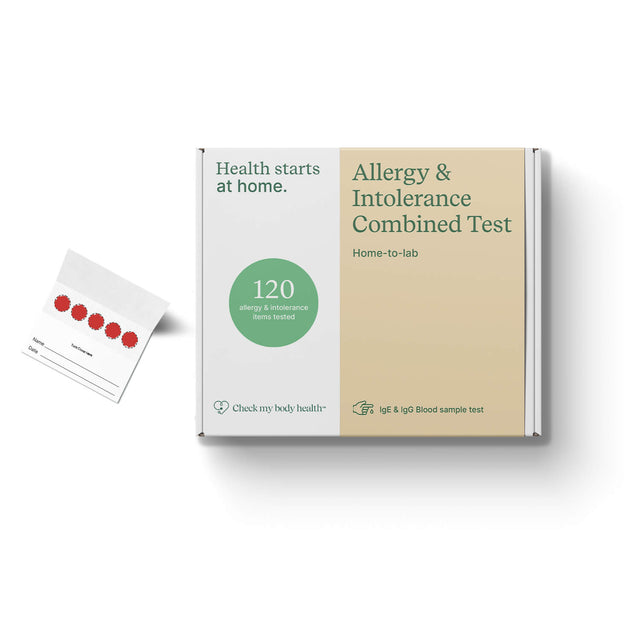Allergy & Intolerance Combined Test: IgE + IgG Analysis – Check My Body ...